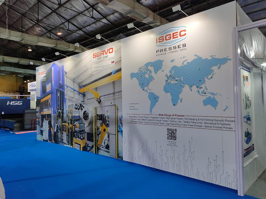 ISGEC | Exhibitions | Hydraulic Press Machine Manufacturer | Manual ...